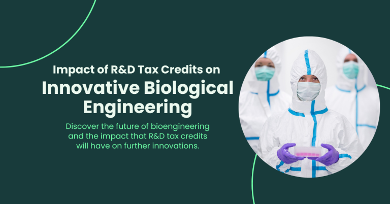Impact of R&D Tax Credits on Innovative Biological Engineering